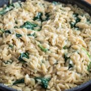 Creamy Orzo Risotto - Lauren Lane